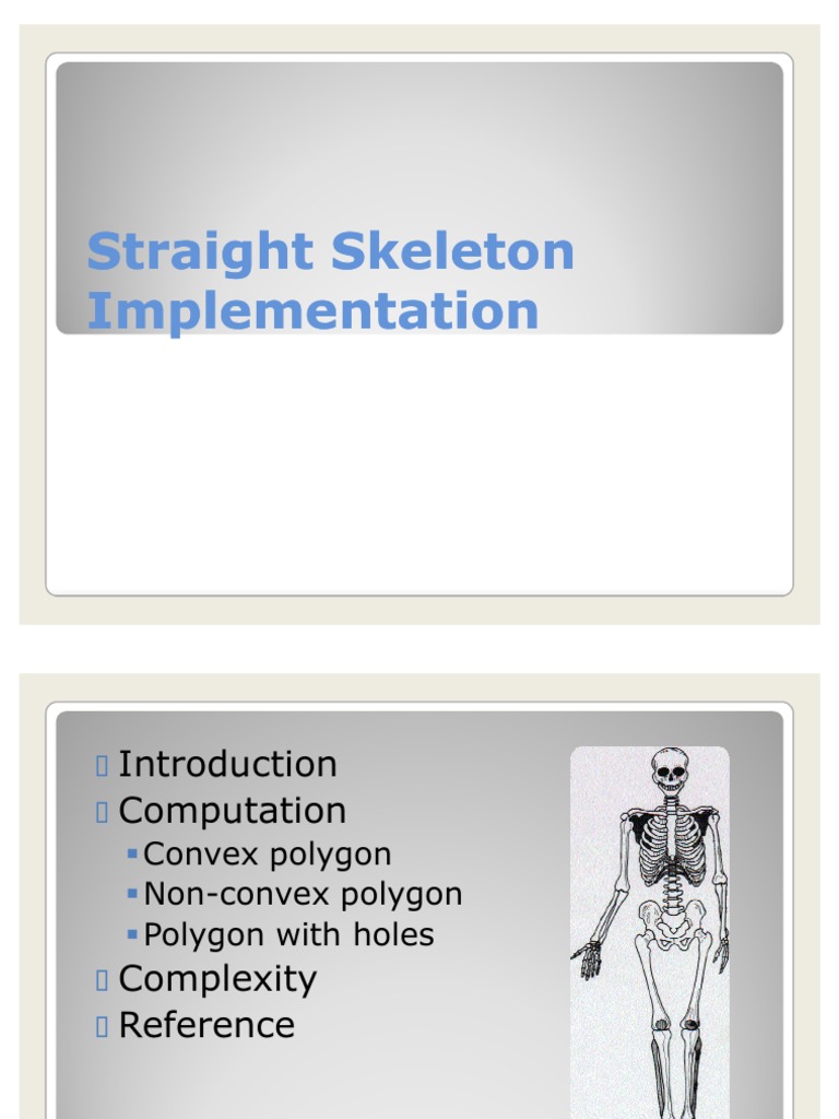 Straight Skeleton Implementation Vertex Geometry Polygon Free 30 Day Trial Scribd 