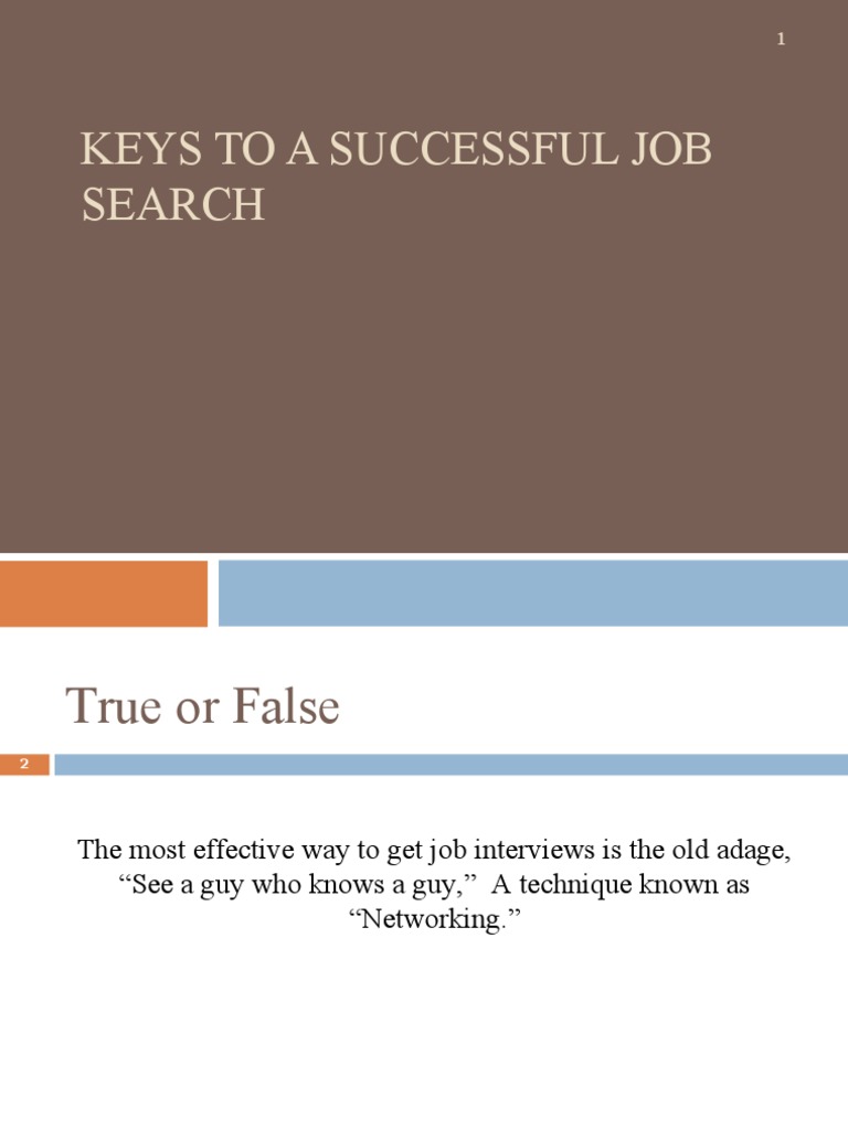 Job Search | PDF | Résumé | Job Interview