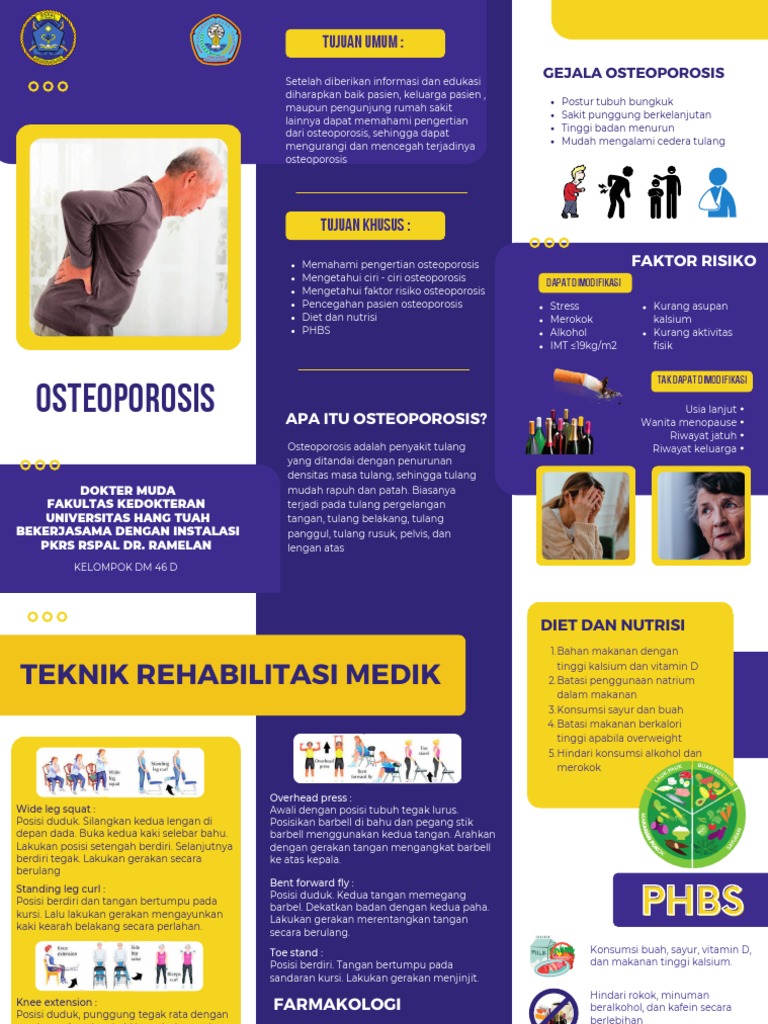 Leaflet Osteoporosis | PDF