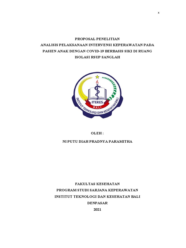 Versi 1.1 Bab I-Iv - Ni Putu Diah Pradnya Paramitha | PDF