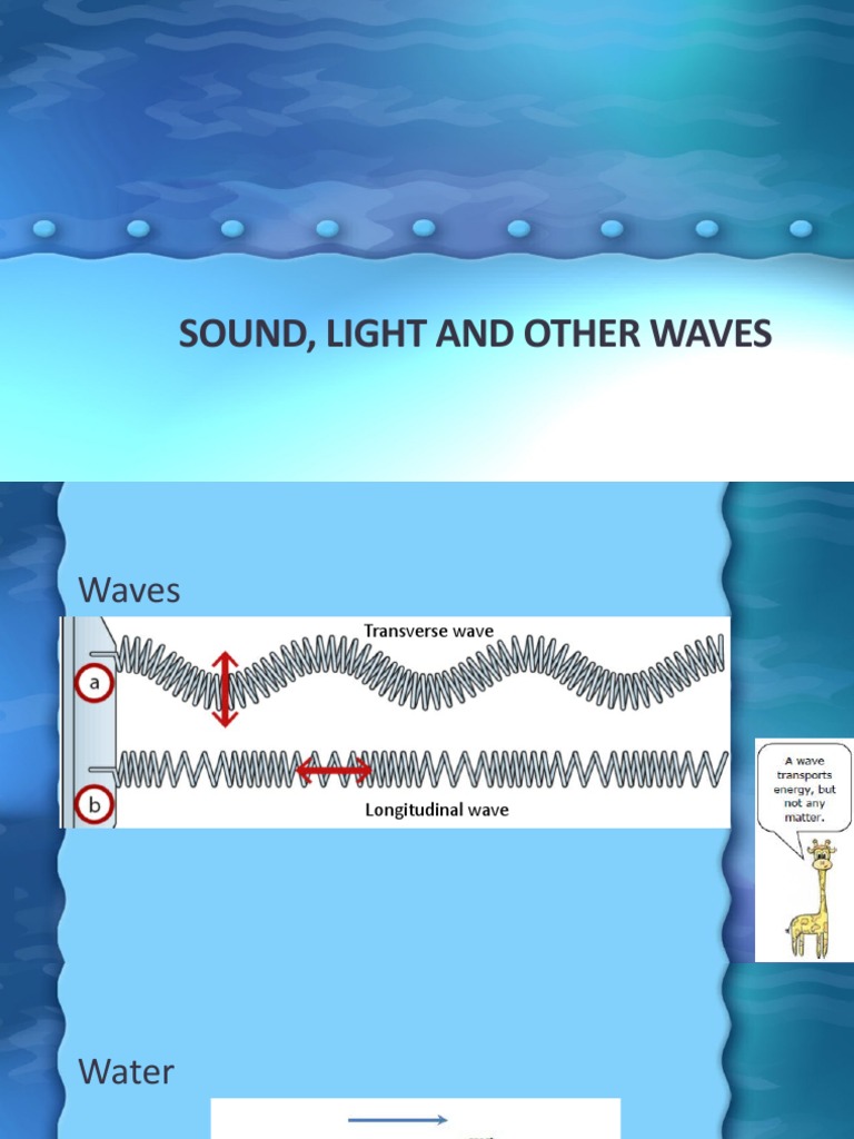 Sound, Light and Other Waves | PDF