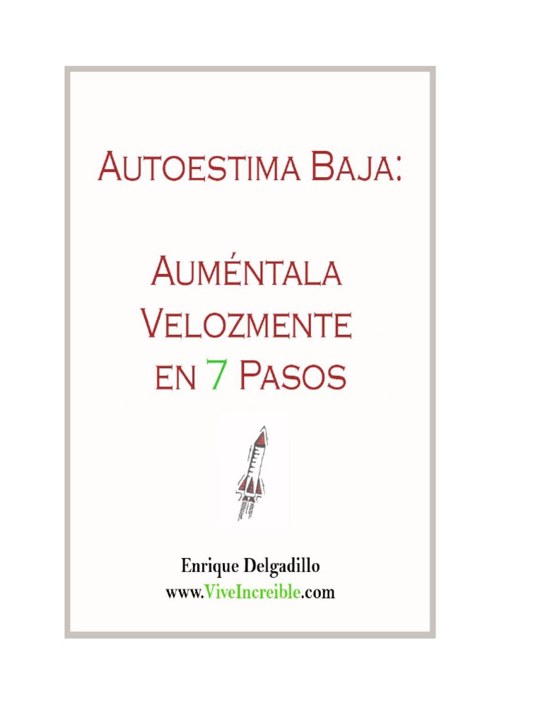 Autoestima Baja Auméntala Velozmente en 7 Pasos | Descargar gratis PDF ...