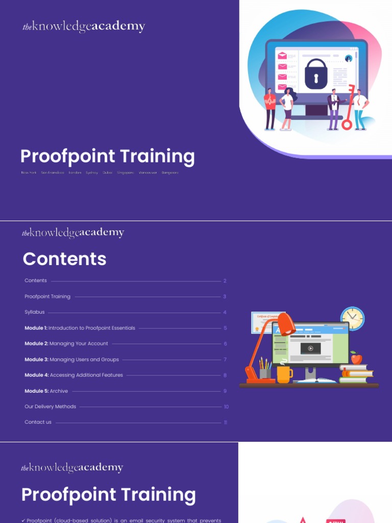 Proofpoint Training | Download Free PDF | User (Computing ...