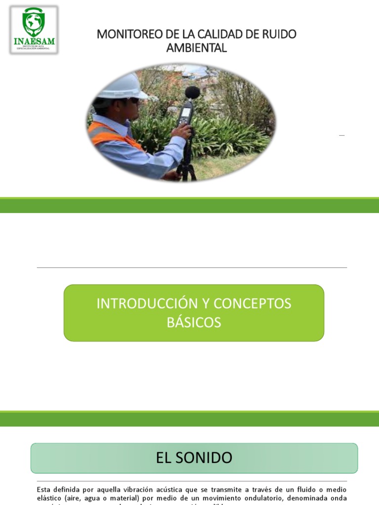 Monitoreo de Ruido Ambiental-Parte 1 | PDF | Sonido | Olas