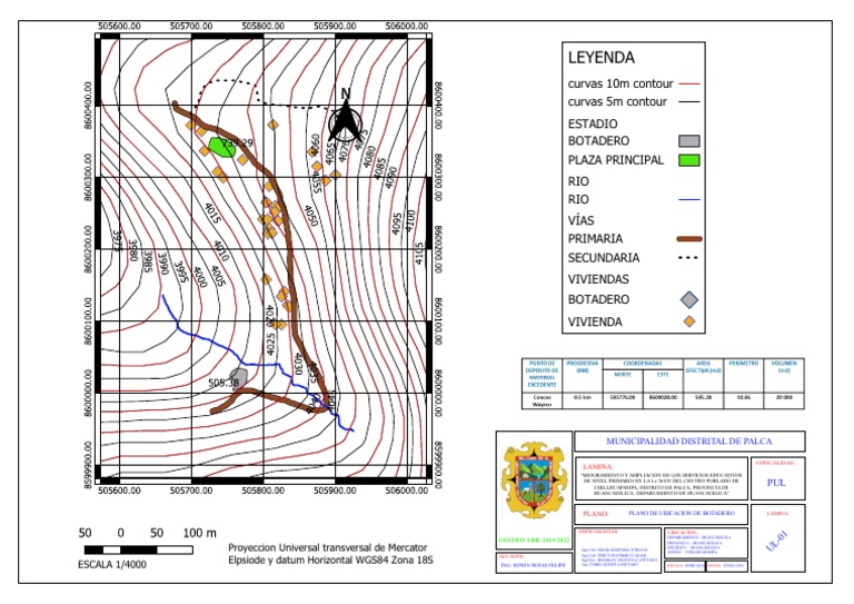 Plano de Ubicacion de Botaderp | PDF | Geodesia | Cartografía