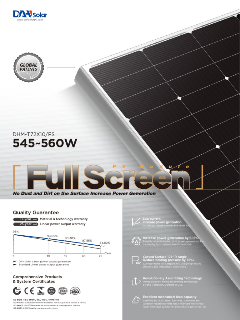 En-Dhm-T72x10 FS-545-560W | PDF | Electrical Connector | Manufactured Goods