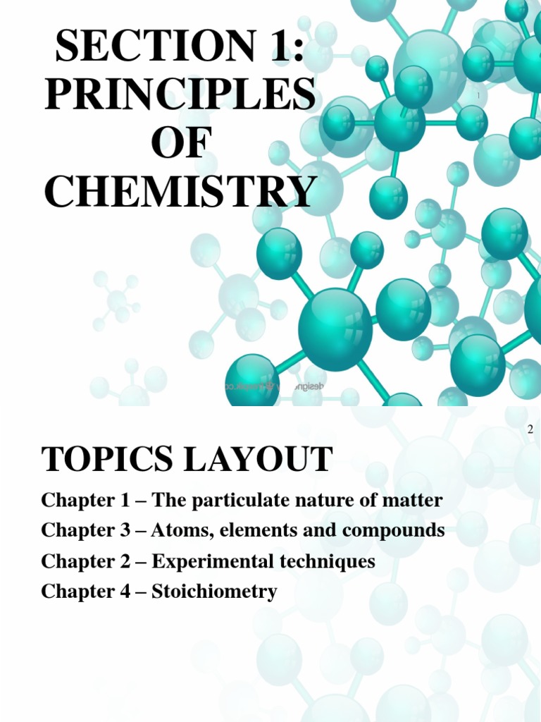 1 Principles of Chemistry 19 | PDF | Ion | Chemical Compounds
