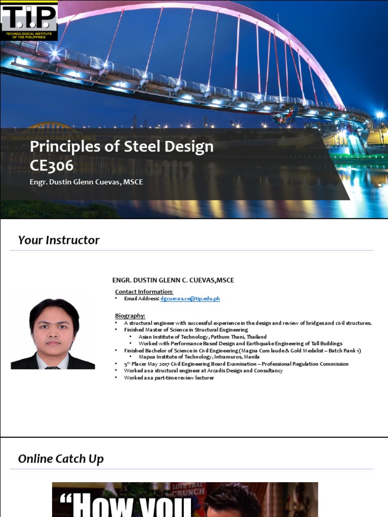 Lecture 1 Introduction To Steel Design | PDF | Strength Of Materials ...