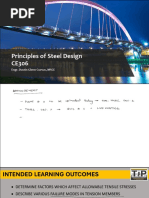 Tension Members - Staggered Fasteners | PDF | Screw | Angle