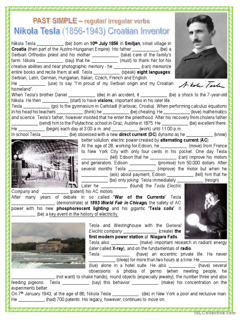 The Life and Accomplishments of Nikola Tesla, Pioneer of Alternating ...