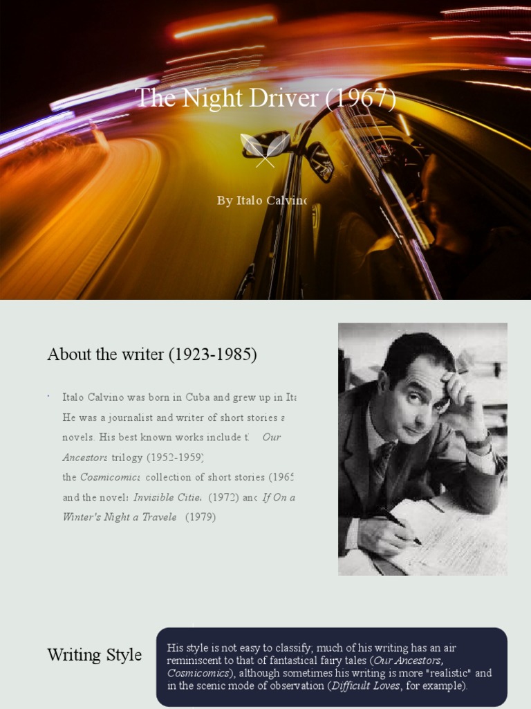 Night Driver | PDF | General Fiction