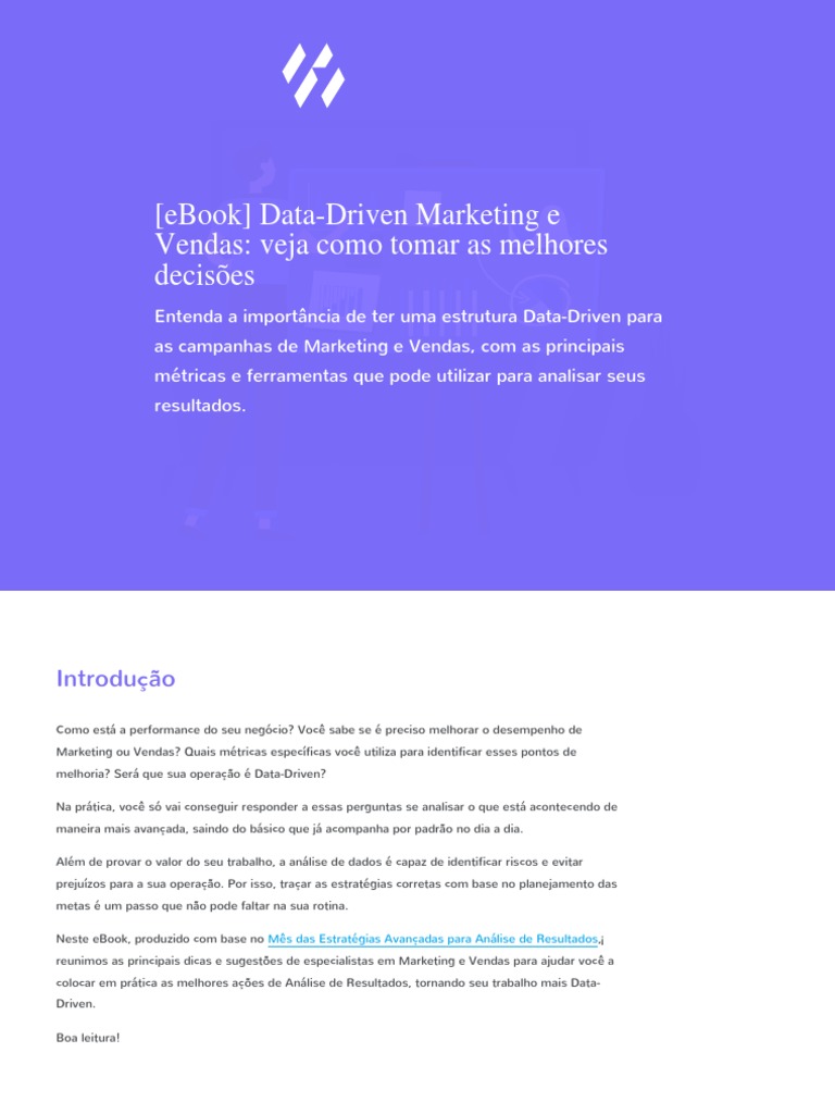 Como analisar resultados de Marketing Digital de forma Data-Driven | PDF | Marketing | Gestão de ...