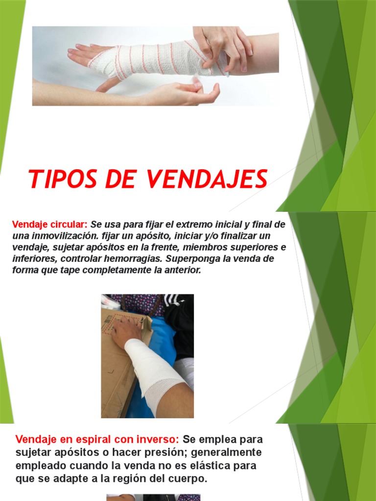 Tipos de Vendajes | PDF