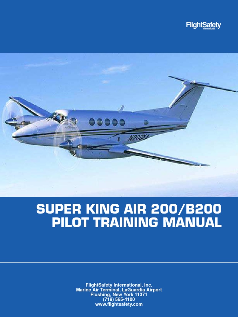 Super King Air 200 b200 Pilot Training M | PDF | Aircraft Flight ...