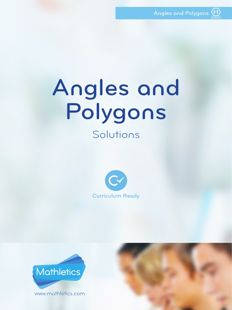 Angles Polygons Year 7 Series H ANSWERS | PDF | Copyright | Triangle