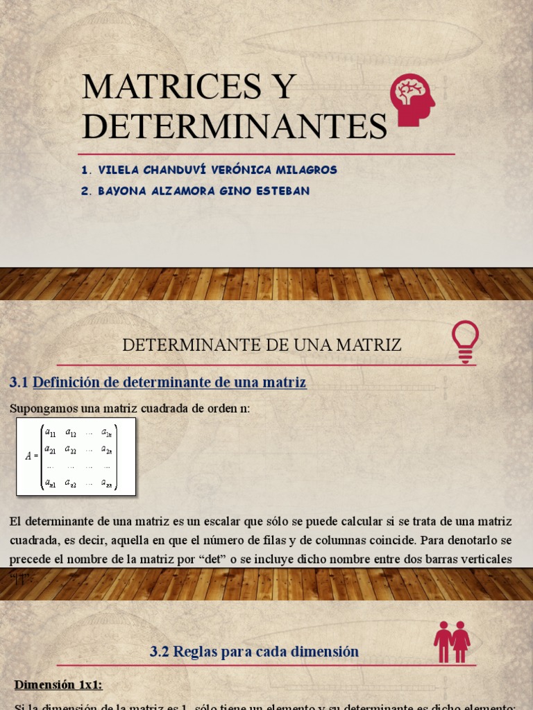 Matrices y Determinantes | Descargar gratis PDF | Determinante | Matriz ...