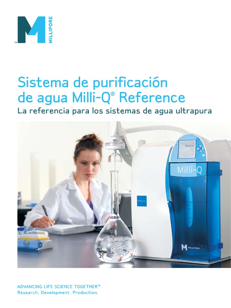 Milli Q Reference | PDF | Agua | Identificación de frecuencia de radio
