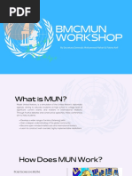 MUN Delegate Handbook | PDF | United Nations | International Relations