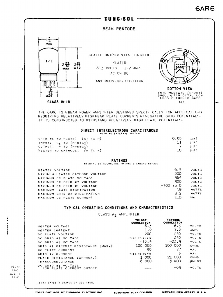6AR6 | PDF