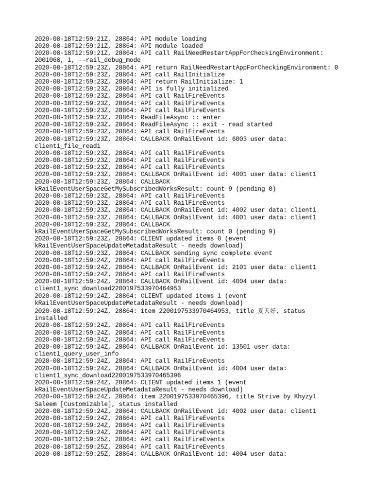 Apilog | PDF | Software | Communication