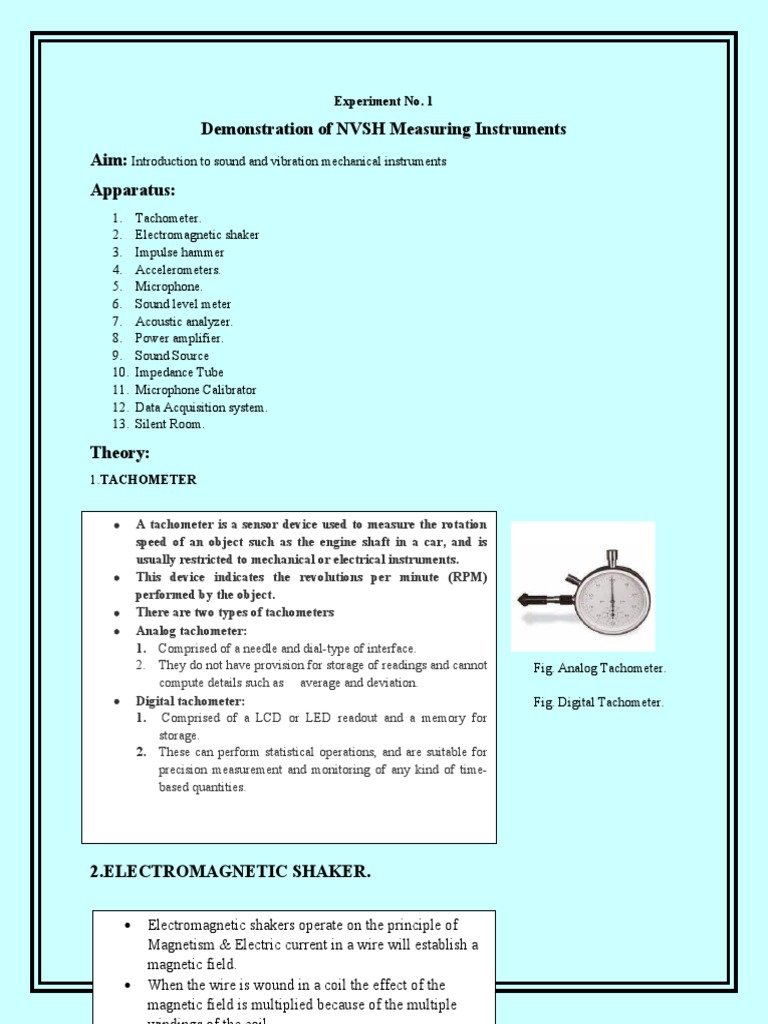 NVSH - Experiment No.1 - Prathmesh Chavan | PDF | Amplifier | Microphone