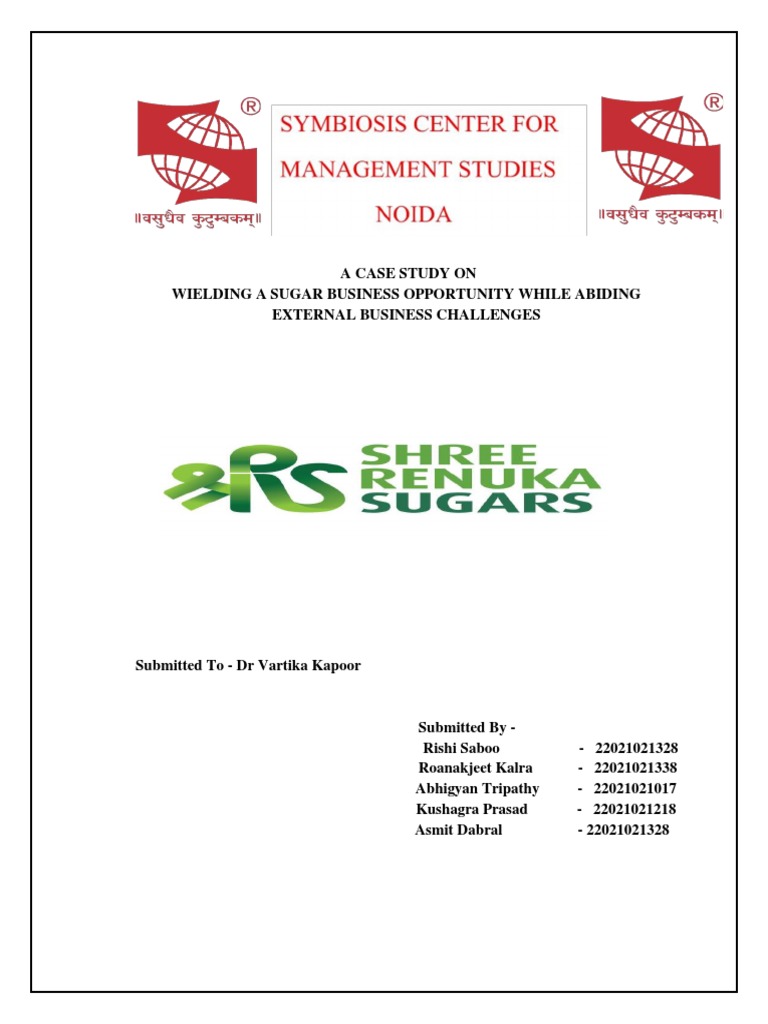 Shree Renuka Sugars Limited-1 | PDF | Sugarcane | Refinery