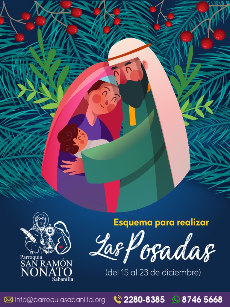 Posadas Navidenas Parroquia Sabanilla | PDF | María, madre de Jesús | Jesús