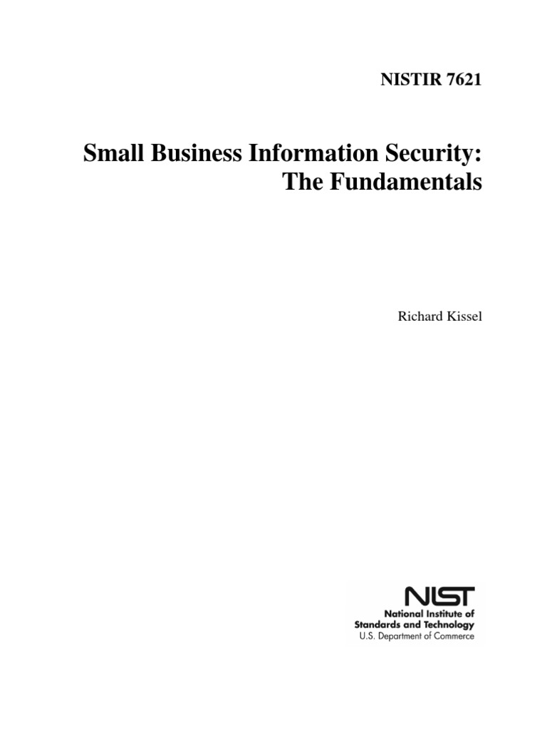 Nistir 7621 | PDF | Computer Security | Security