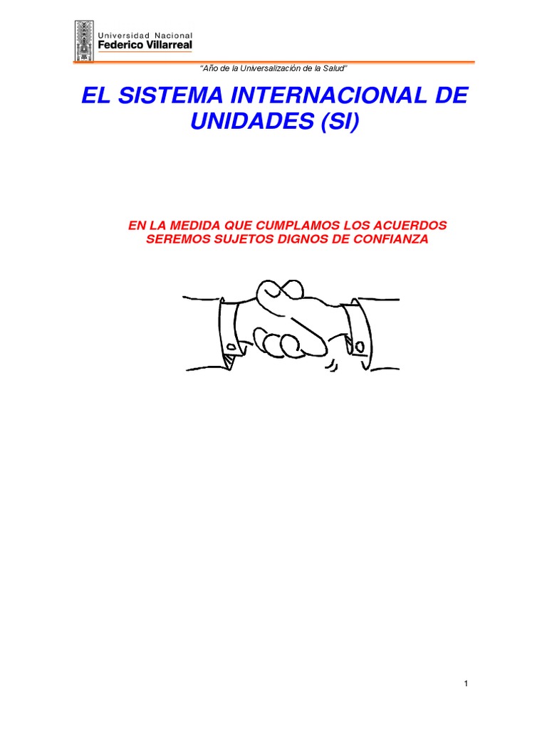 Sistema Internacional de Unidades (SI) | PDF | Sistema Internacional de ...