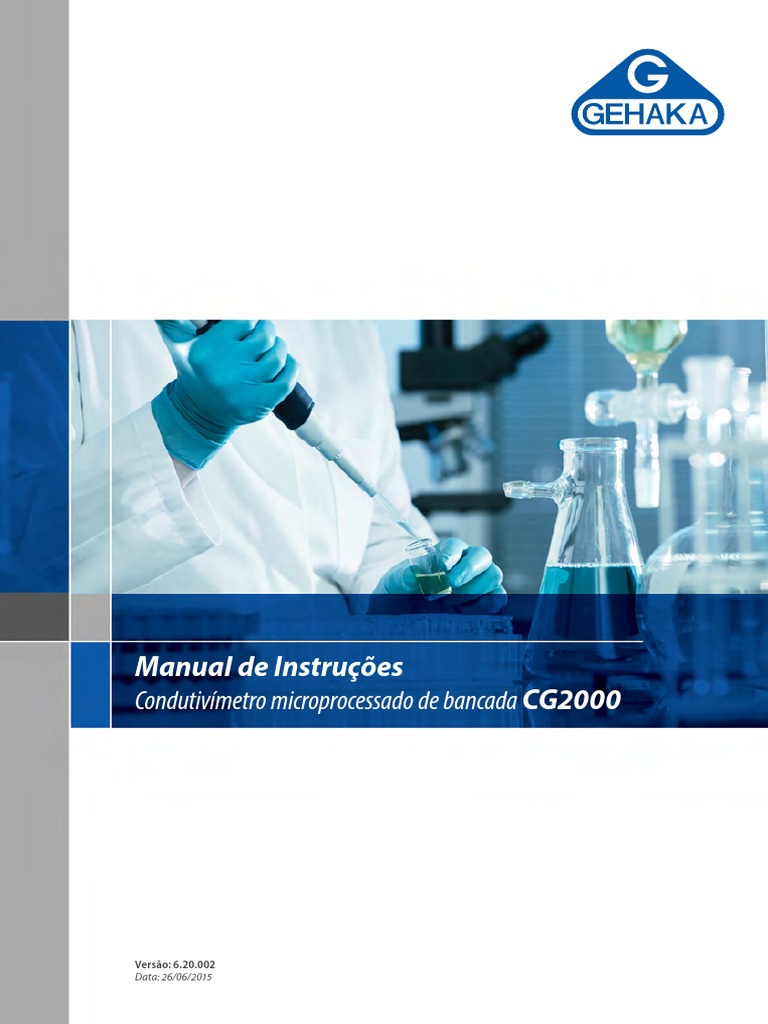 Manual Cg2000 | PDF | Temperatura | Tempo