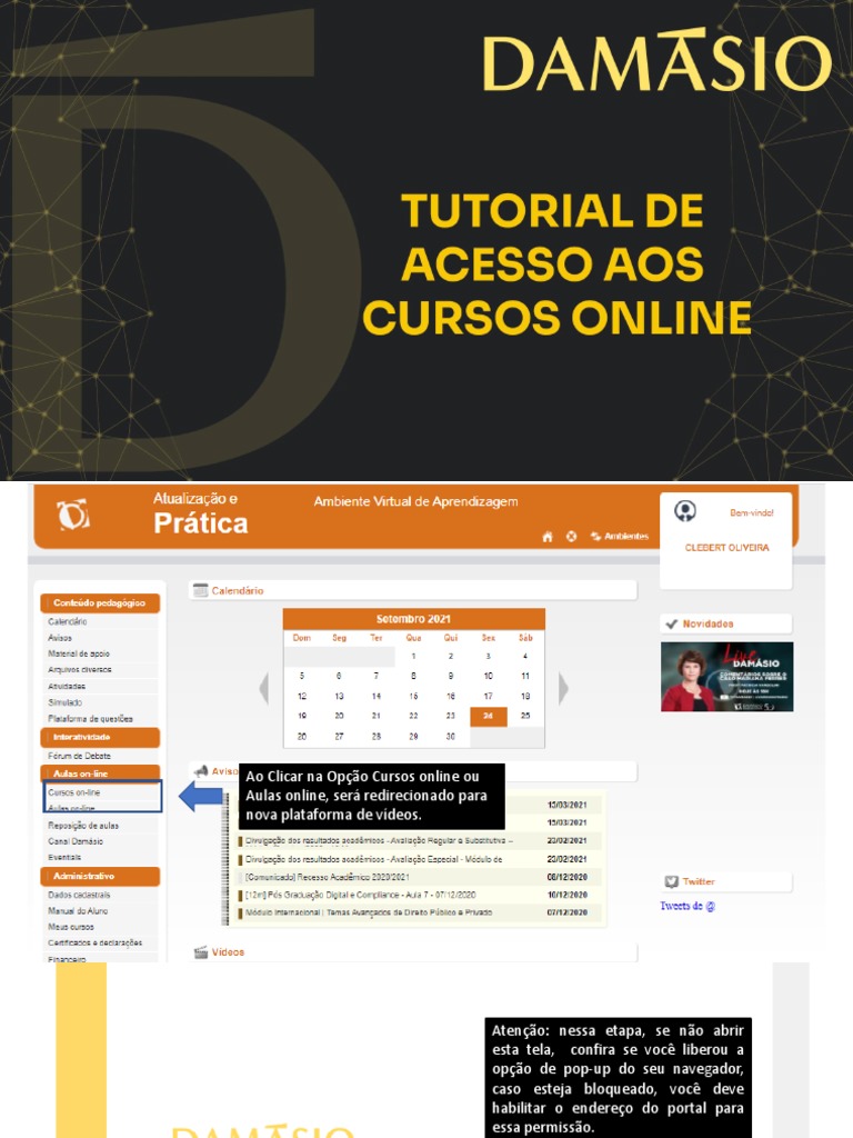 Tutorial - Nova - Plataforma | PDF