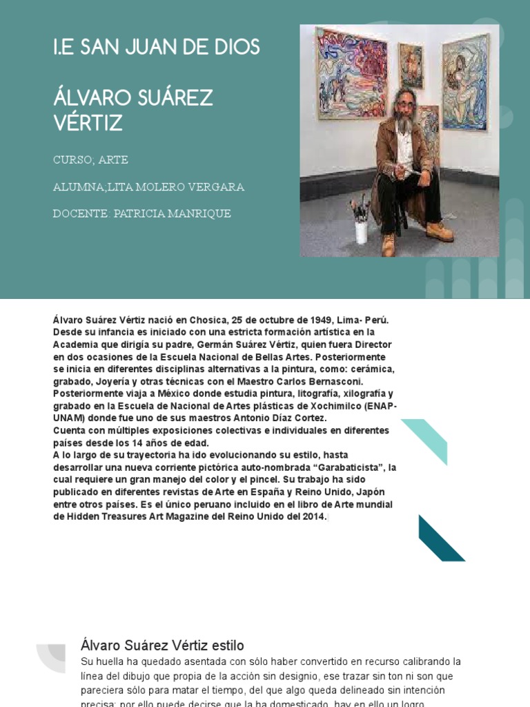 Álvaro Suárez Vértiz | PDF | Estética | Las artes