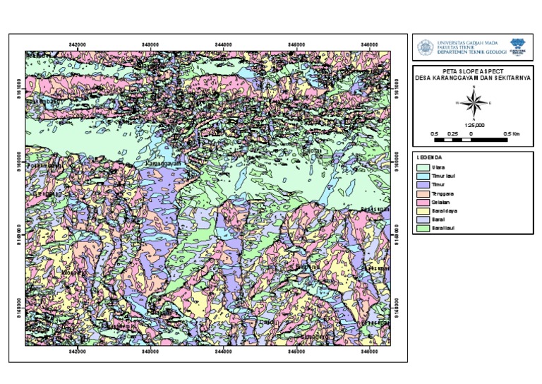 Peta Slope Aspect | PDF