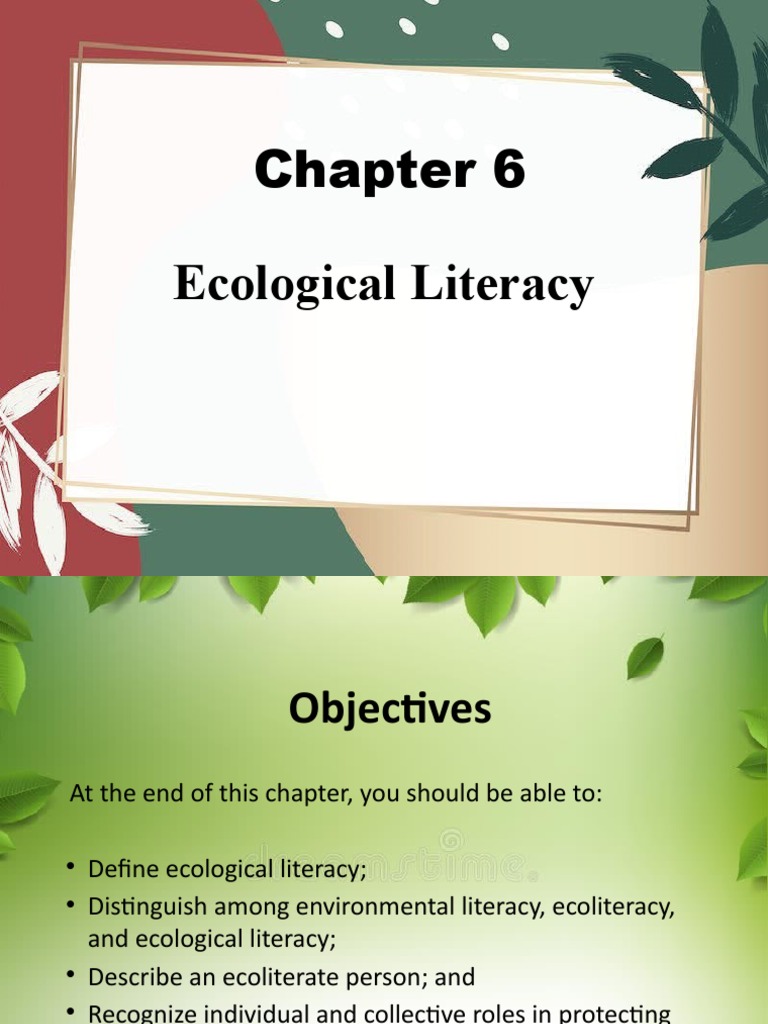 Environmental Literacy | PDF | Ecology | Sustainability