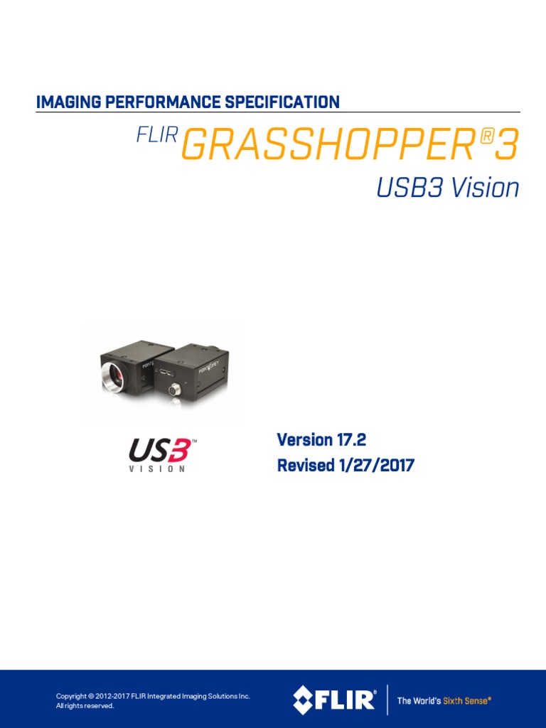GS3 U3 EMVA Imaging | PDF | Signal To Noise Ratio | Analog To Digital Converter