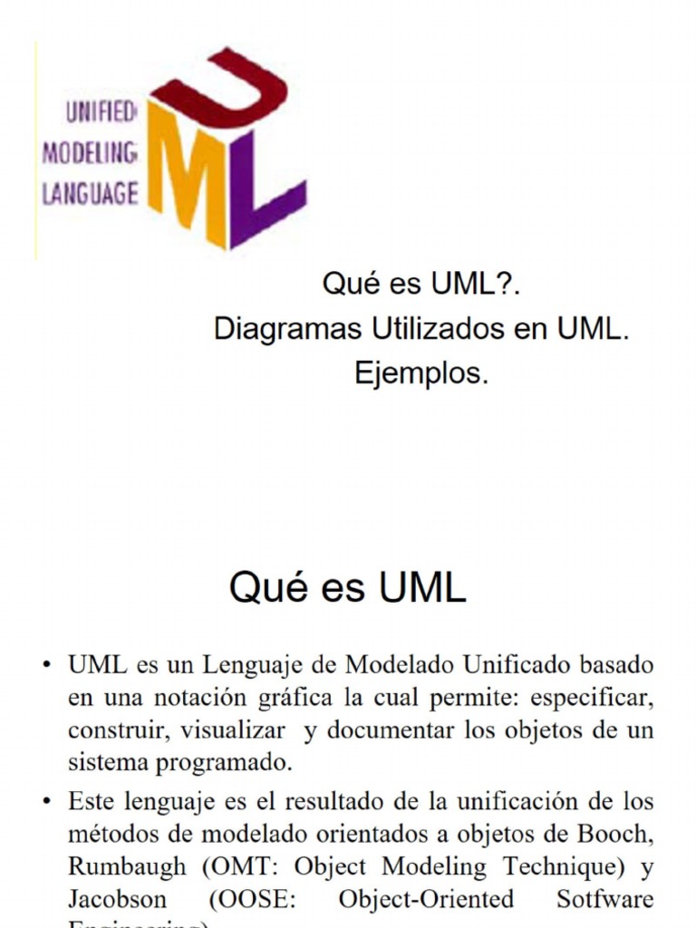 Uml 2022 | PDF | Lenguaje de modelado unificado | Diseño de comunicacion