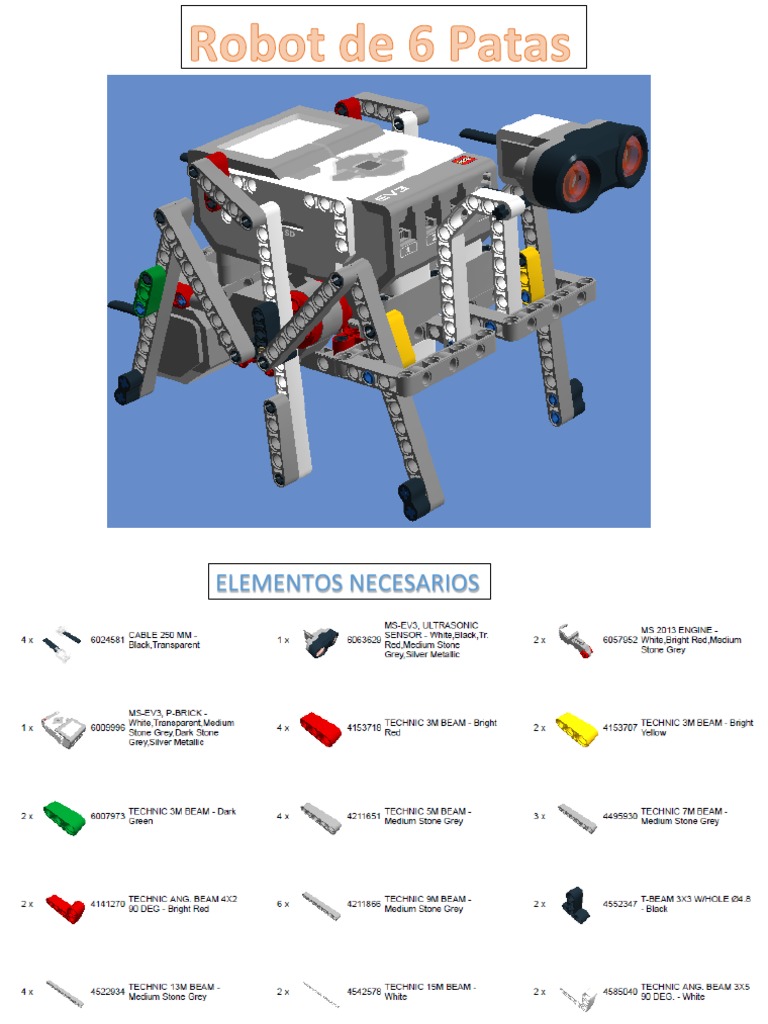Robot de 6 Patas | PDF