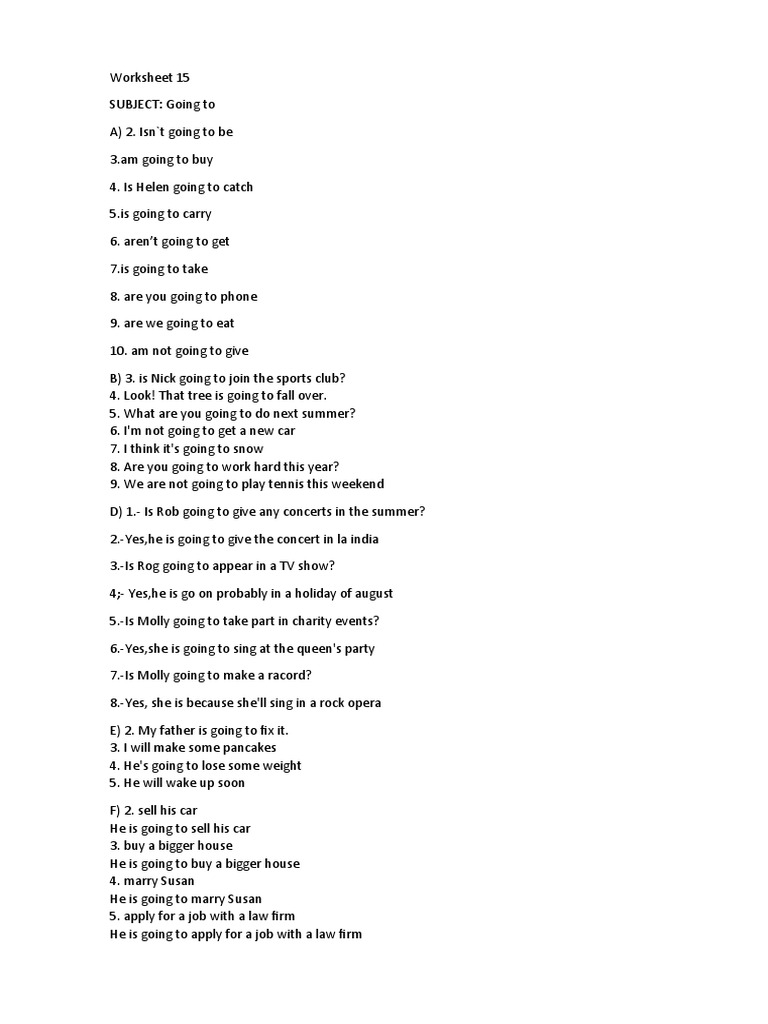 Worksheet 15. 16.17 .18 .19 | PDF