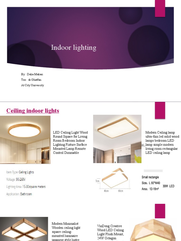 Indoor Lighting | PDF | Lighting | Room