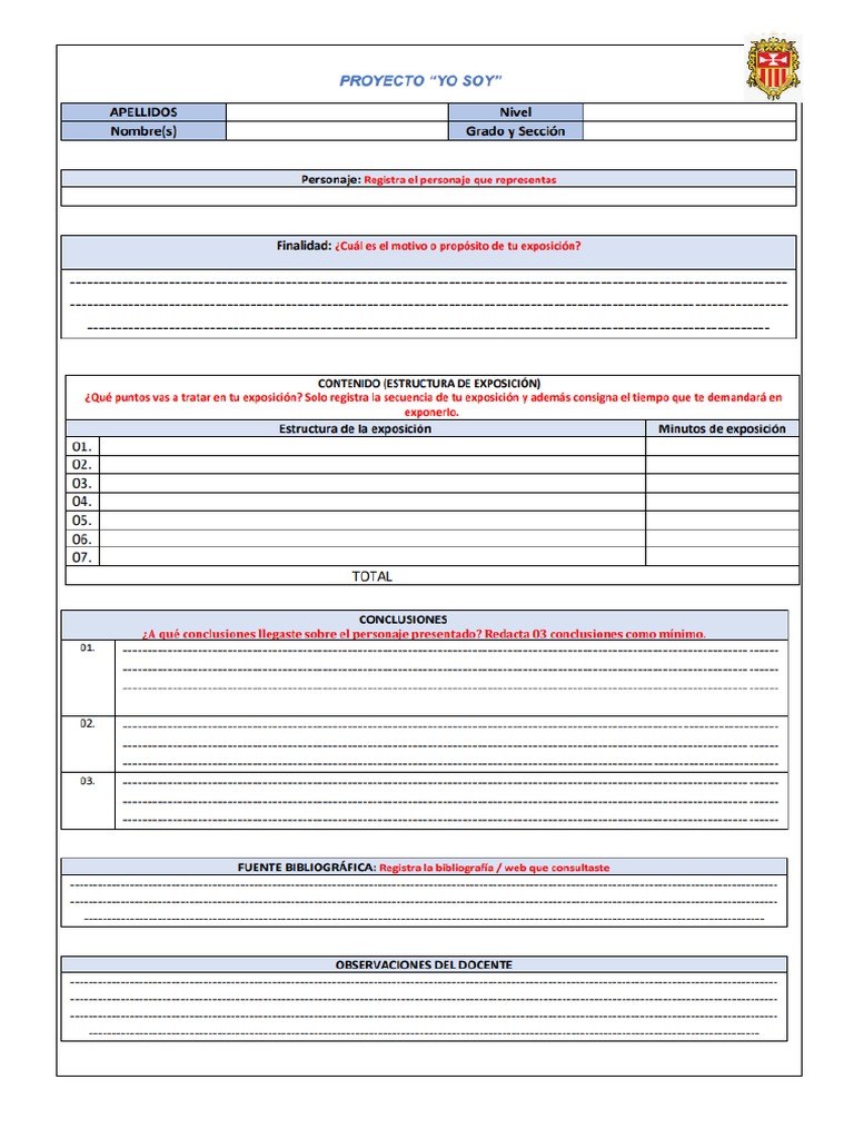 Proyecto Yo Soy S3a | PDF
