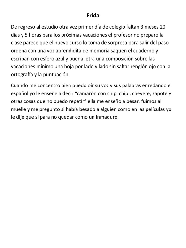 Resumen de Terror de Sexto B (Evelyn Alexandra Merchan Muñoz) | PDF