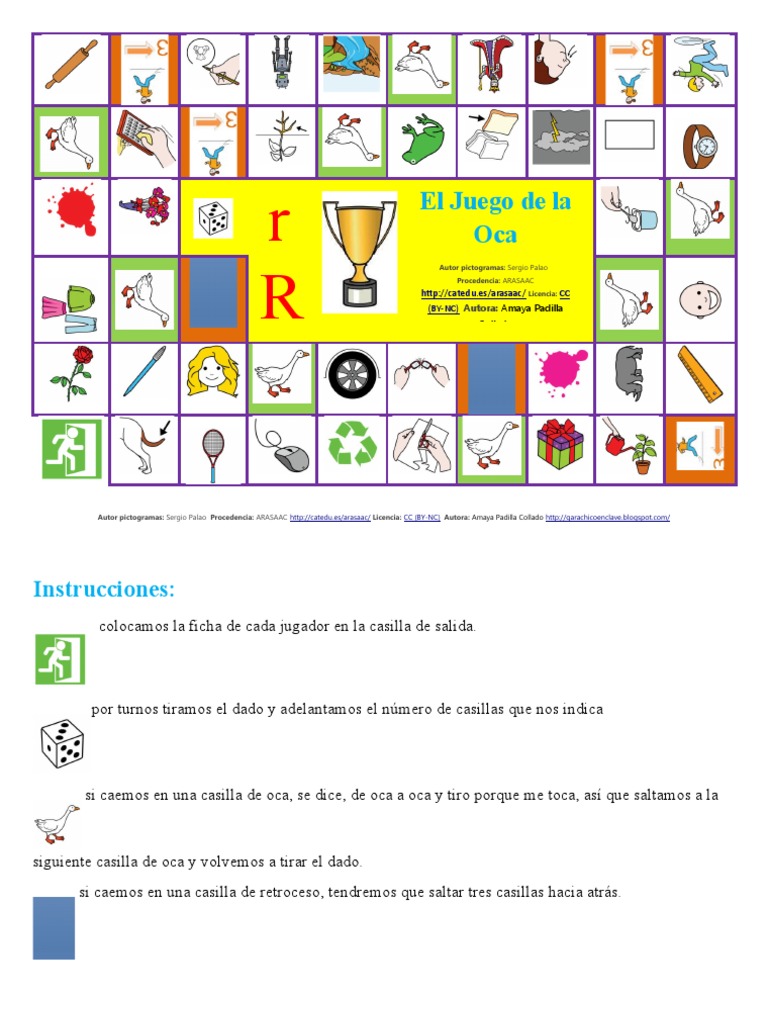 Oca R | PDF | Juegos de mesa | Dispositivos de juego