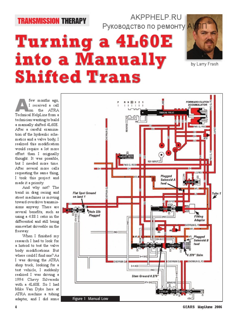 4l60e Manual Shift Conversion | Download Free PDF | Manual Transmission ...