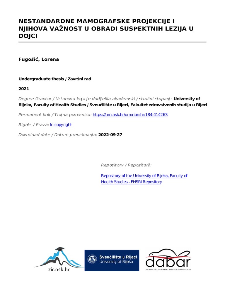 Pds RTG Lorena Fugosic | PDF