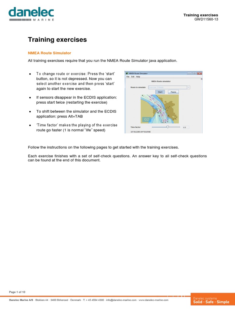 GWD11560-13 Training Exercises | PDF | Anchor | Computing