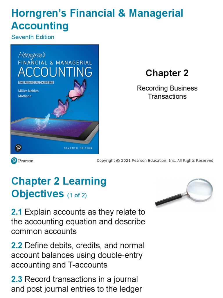 Fa PPT CH 2 - 7e | PDF | Debits And Credits | Financial Accounting