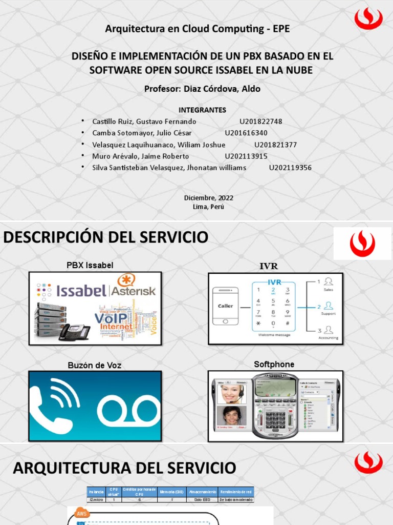 Diseño e Implementación de Un Pbx-1 Cloud (1) (1) | PDF | Servicios web de Amazon | Computación ...