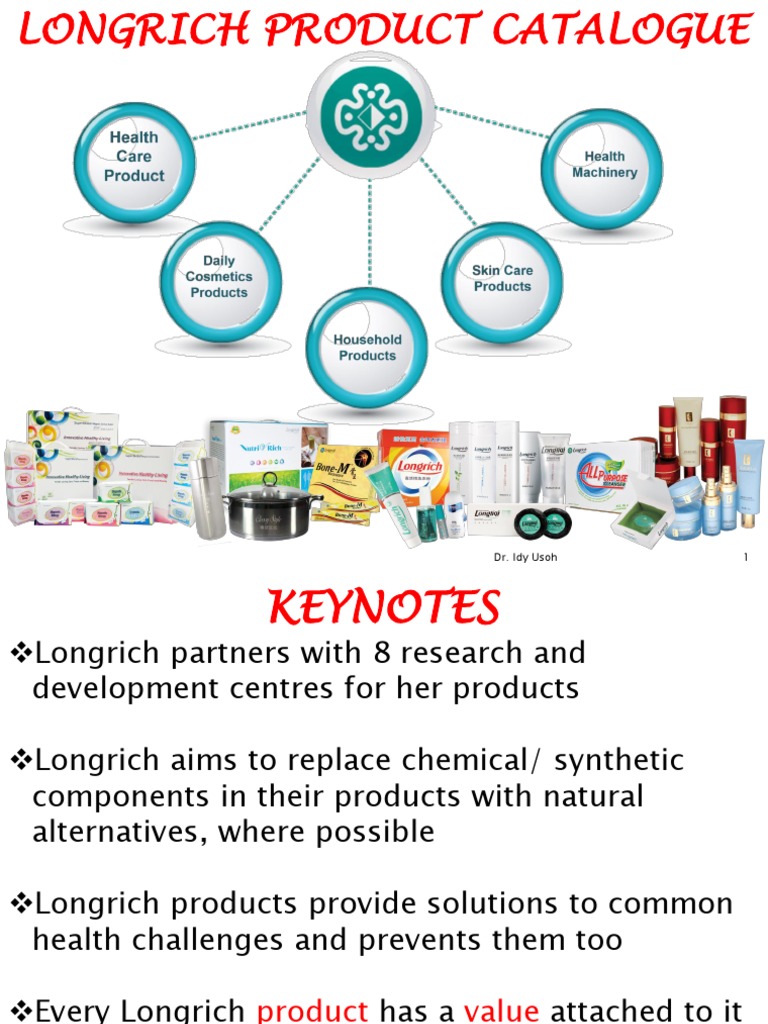 Longrich Product Catalogue 2024 | PDF | Shampoo | Clinical Medicine