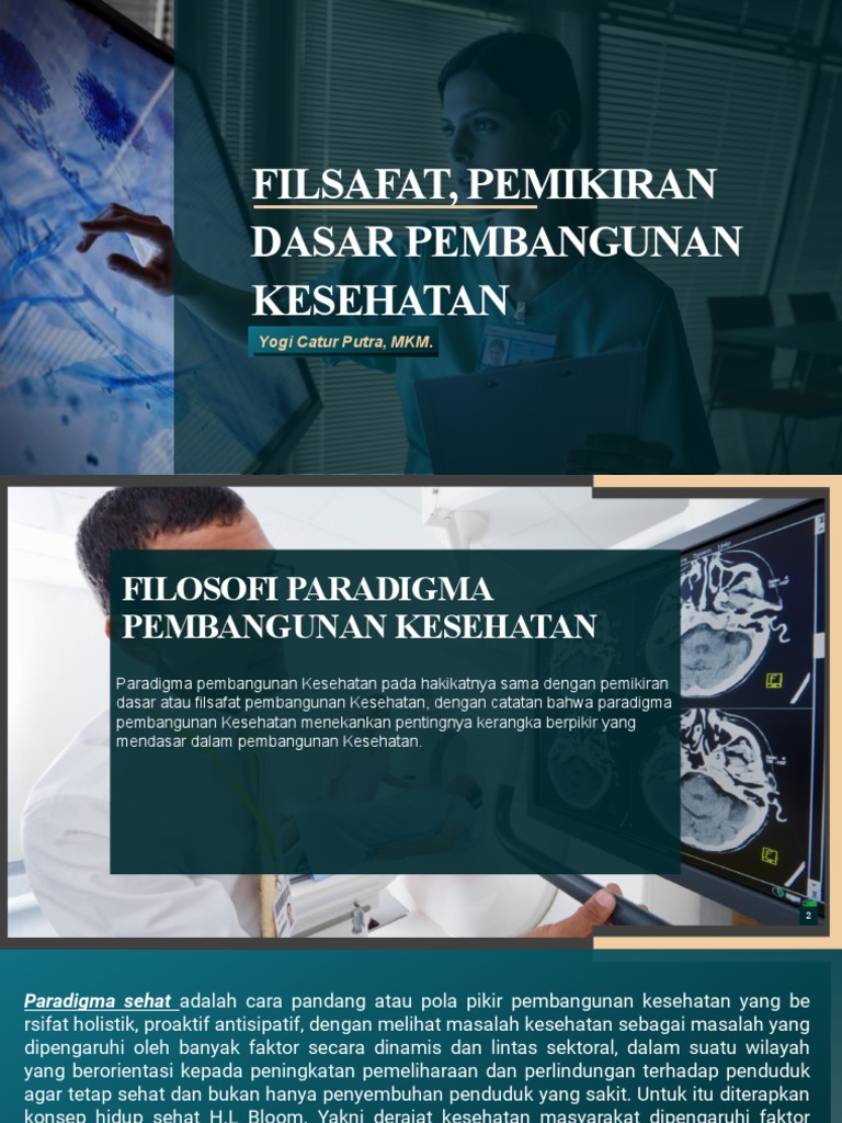 Filsafat Pembangunan Kesehatan Holistik | PDF | Pengembangan Diri ...
