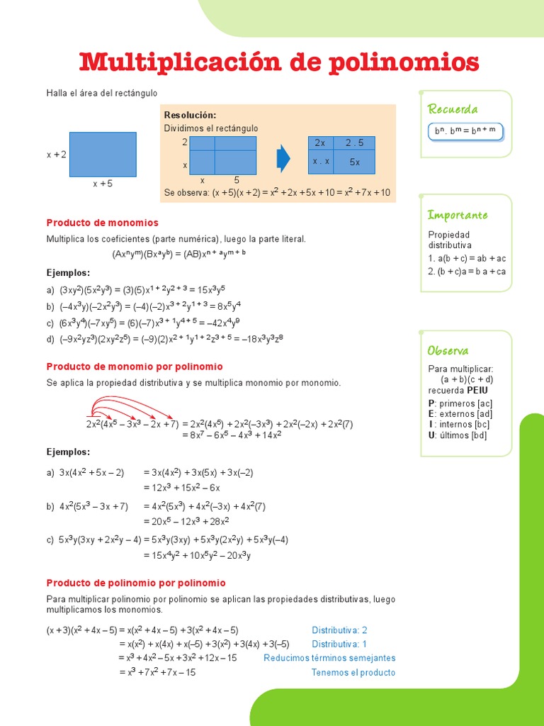 09 10 A3 Álgebra | PDF | División (Matemáticas) | Ciencia computacional